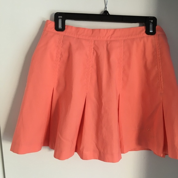 Le Coq Sportif | Skirts | Vintage 98s 1990s Le Coq Sportif Salmon Pink ...